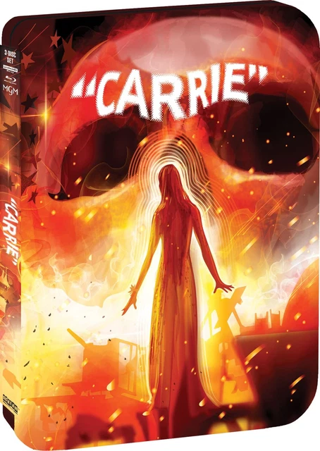 CARRIE - LIMITED Edition Steelbook 4K Ultra HD + Blu-ray (4K UHD Blu ...