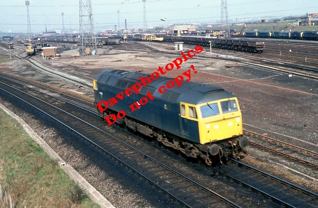 ORIGINAL 35MM Slide Railway Diesel /Steam- 47351 @ Healey Mills April ...