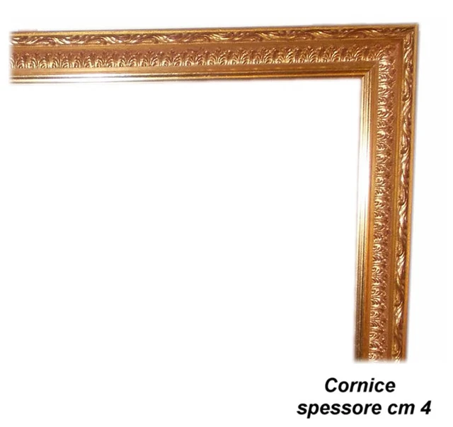 CORNICE IN ORO barocca in legno per quadri,foto,stampe,poster Spes ...