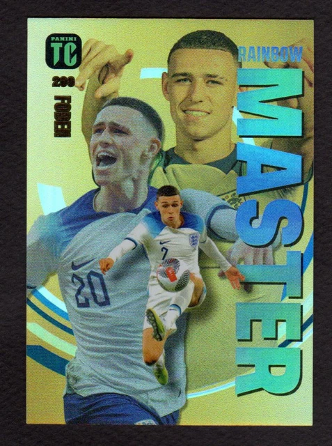 PANINI TOP CLASS 2024 Trading Cards Rainbow Master #209 Phil FODEN ...