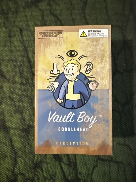 FALLOUT 76 VAULT Boy Bobblehead Perception Bethesda - Brand New Sealed ...