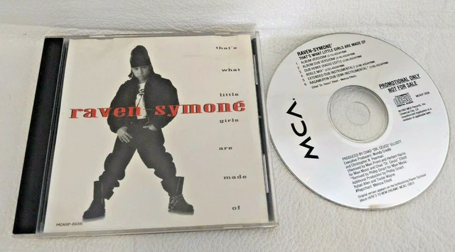 RAVEN-SYMONE THAT'S WHAT Little Girls Are Made Of CD 1993 PROMO Single ...