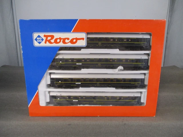 ROCO SPUR H0 44050 Schlafwagen-Set CIWL 4-tlg. in OVP EUR 109,90 ...