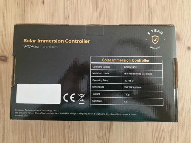 PV MATE SOLAR PV Immersion Controller now with enhanced 5 Year Warranty ...