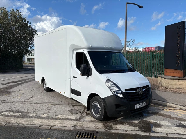 2020 70 VAUXHALL Movano 2.3 euro6 14ft maxi-low loader Luton box van £ ...