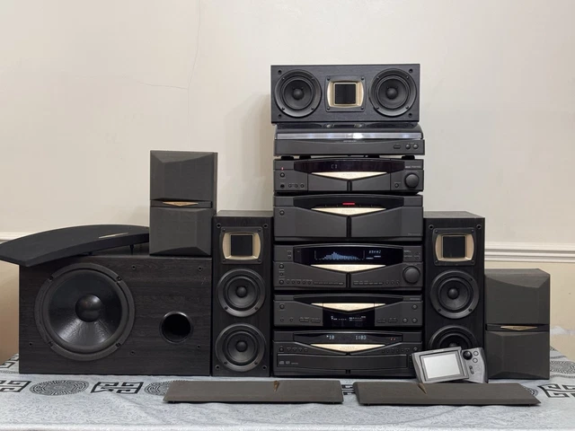 HIGH END KENWOOD 21 Series Stereo Stack HiFi Separates System Speakers ...