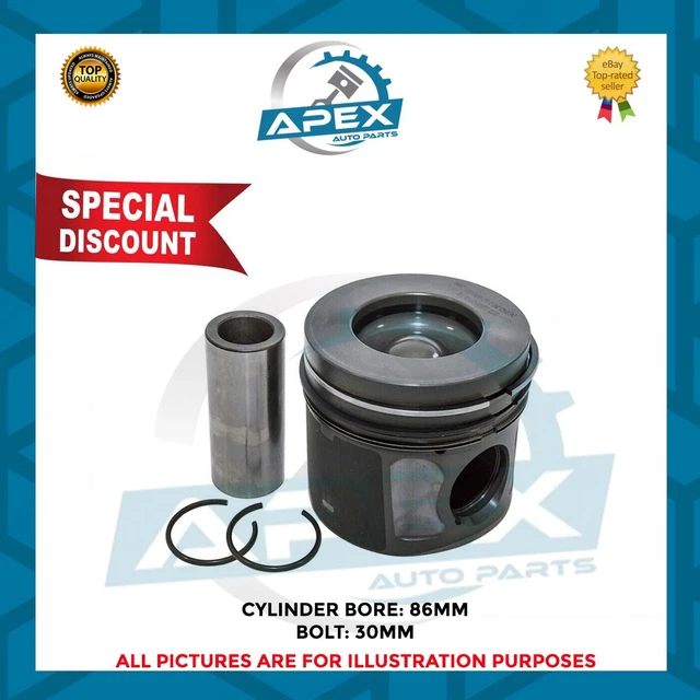 MOTEUR DIESEL PISTON Ford Transit Cvff Pgfa Srfa Uhfa Taille Std 87 ...