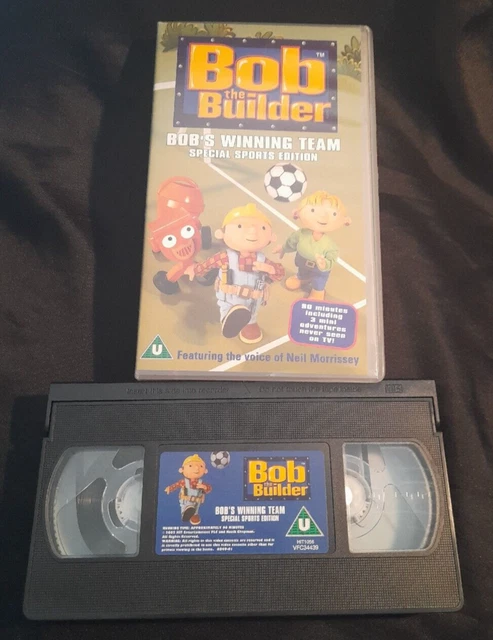 BOB THE BUILDER: Bobs Winning Team (VHS 2002) £4.99 - PicClick UK
