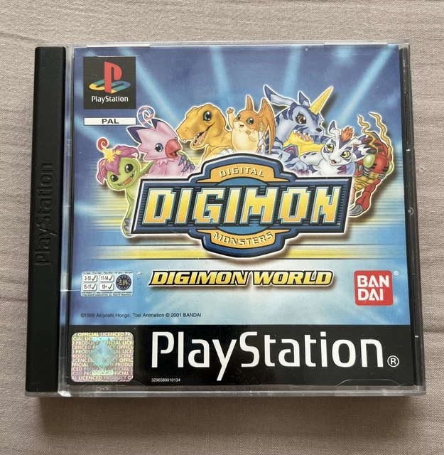 SONY PLAYSTATION DIGIMON Digital Monsters Digimon World PS1 Game PAL £0 ...