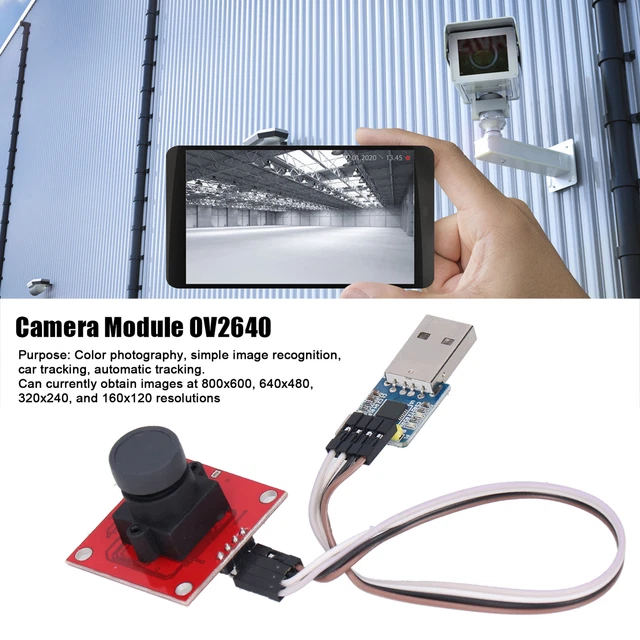 USB CAMERA MODULE OV2640 JPEG Output DIY Video System Webcam Module ...