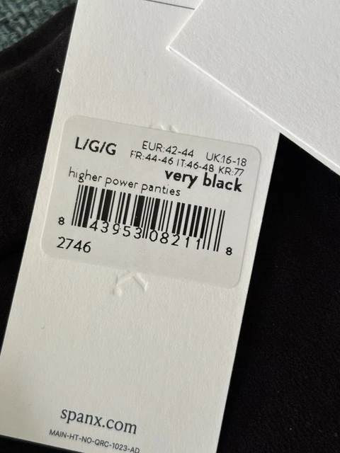 SPANX HIGHER POWER Panties Uk16-18 NEW! £19.35 - PicClick UK