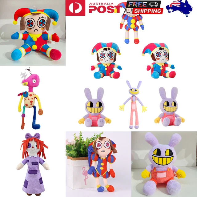 THE AMAZING DIGITAL Circus Plush Toy Stuffed Pomni The Jester Palmny ...