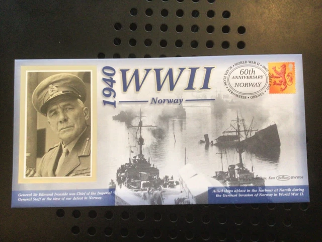 GB BENHAM FDC 2000- WW2 60th Anniversary Norway £0.99 - PicClick UK