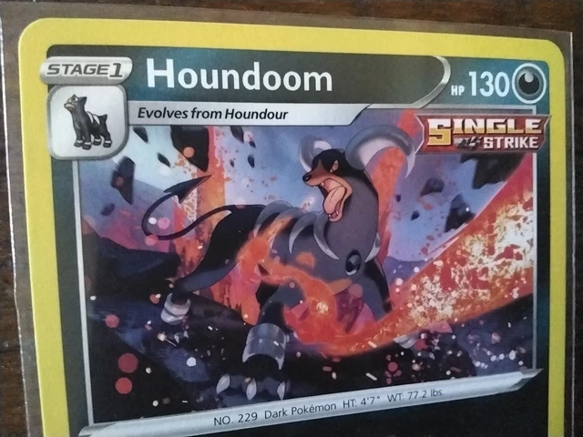 HOUNDOOM VMAX 096/163 Climax Holo Full Art pokemon Card NM ex gx vstar ...