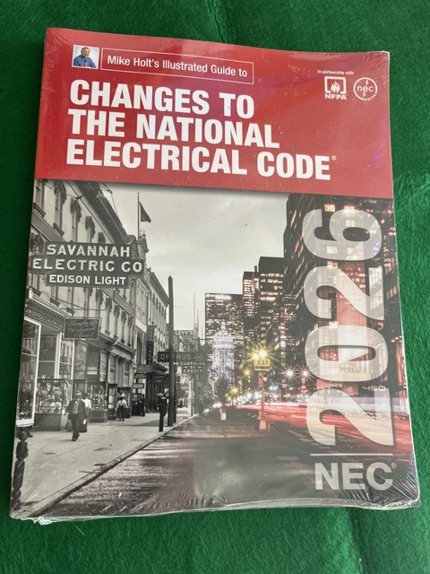 MIKE HOLT'S 2026 Changes to the National Electrical Code Textbook £41. ...