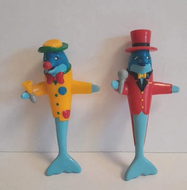 NOVOTEL DOLFI DOLPHIN Ringmaster & Clown Figures £5.40 - PicClick UK