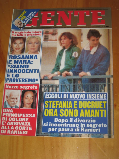 GENTE=1996/43=STEPHANIE DE MONACO=DENNY Mendez=Nemi=San Francesco Al ...