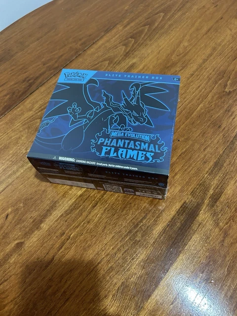 POKEMON MEGA EVOLUTIONS Phantasmal Flames Elite Trainer Box ETB ...