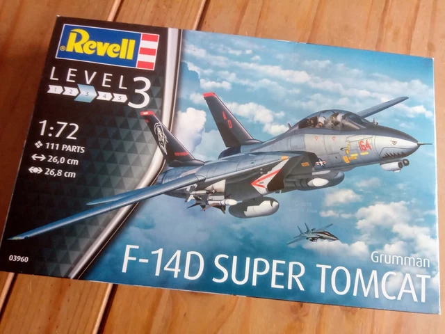 Revell 03960 Grumman F 14d Super Tomcat Model Kit 1 72 £23 00 Picclick Uk