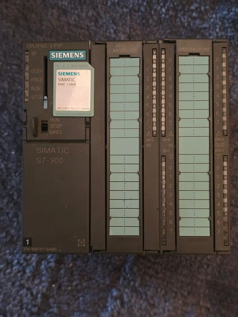 SIEMENS SIMATIC S7-300 CPU314C-2 PtP/MPI SPS 6ES7 314-6BF01-0AB0 CPU E-Stand: 1 EUR 458,00 ...