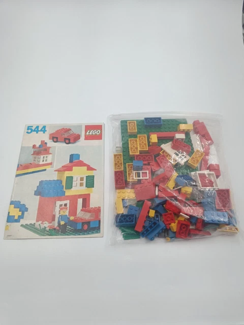 LEGO BASIC SET 544 : Universal Building Set (100% COMPLETE) VINTAGE ...
