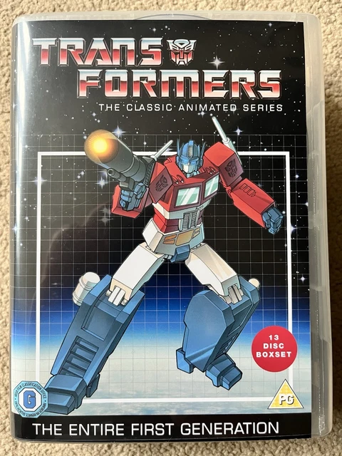 TRANSFORMERS ANIMATED CARTOONS Complete Seasons DVD box Set £149.74 ...