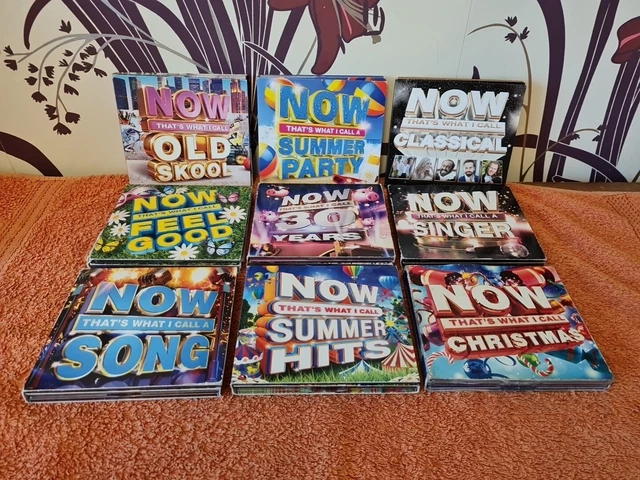 NOW THAT’S WHAT I Call Music Bundle - Original CD Albums (9 X Triple CD ...