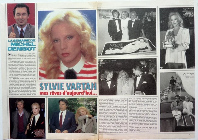 SYLVIE VARTAN = Coupure de presse 2 PAGES 1985 / CLIPPING EUR 6,00 ...