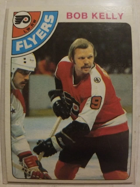 1978 79 TOPPS Set Break Bob Kelly Philadelphia Flyers #71 Hockey Card ...