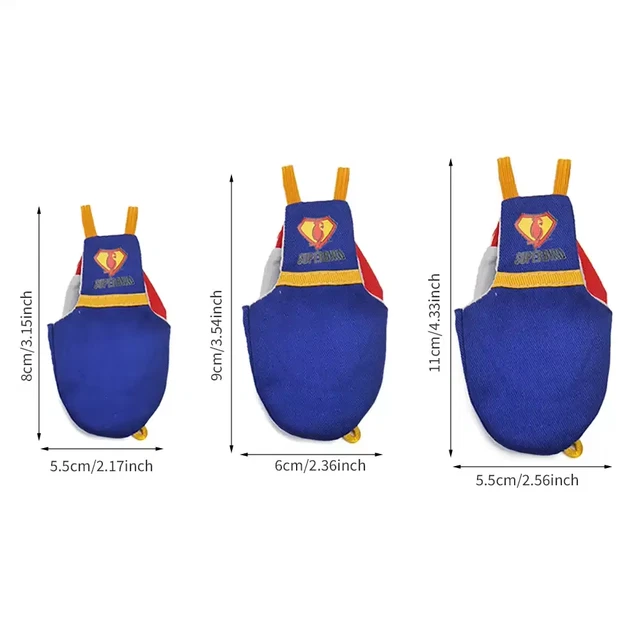 PARROT DIAPER CUTE Bird Physiological Diaper Cockatiel Pigeons Small ...