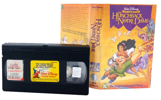 WALT DISNEY THE Hunchback of Noter Dame VHS Hologramm Nr. 3708175 ...