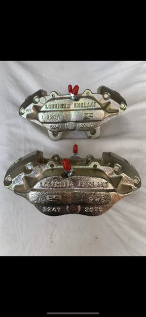 FRONT 4 POT Calipers (AP) Austin Princess Mk2 Remanufactured Look(3247 ...