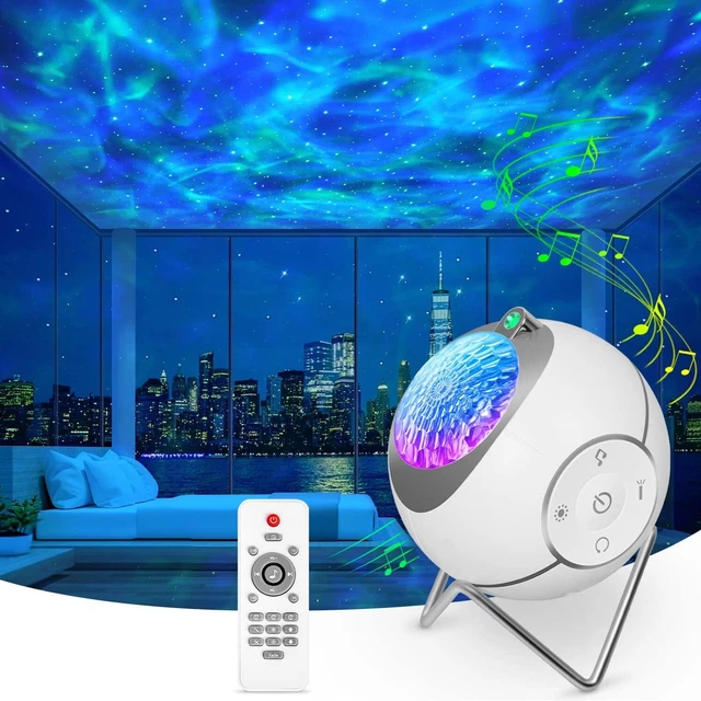 GALAXY PROJECTOR, STAR Projector 360° Rotation Sensory Lights, Night ...