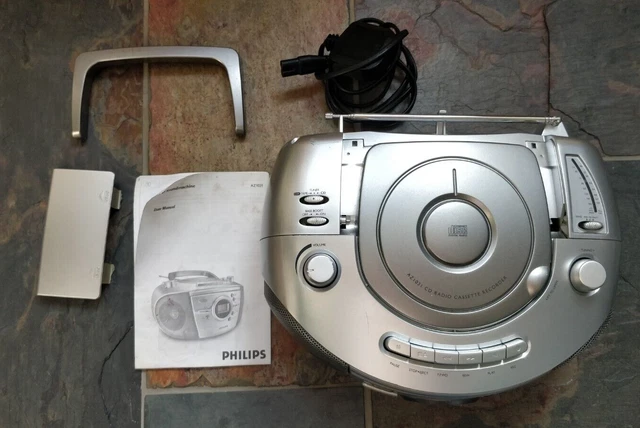 PHILIPS SOUNDMACHINE AZ1031 Portable CD Radio Cassette Recorder £10.77 ...
