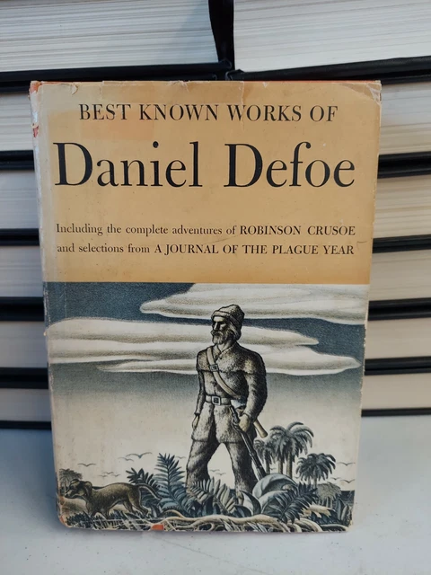 BEST KNOWN WORKS of DANIEL DEFOE 1942 Book League of America BRB Blue ...