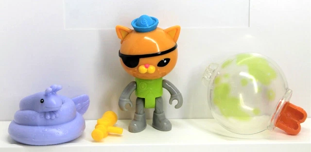FISHER PRICE OCTONAUTS Kwazii & the Slime Eel Figures Set of 4 2013 ...