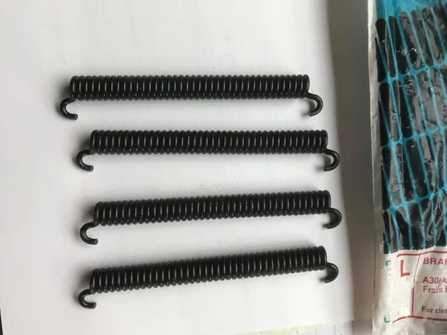 AUSTIN A30,A35 FRONT brake shoe return springs NEW OLD STOCK £13.99 ...