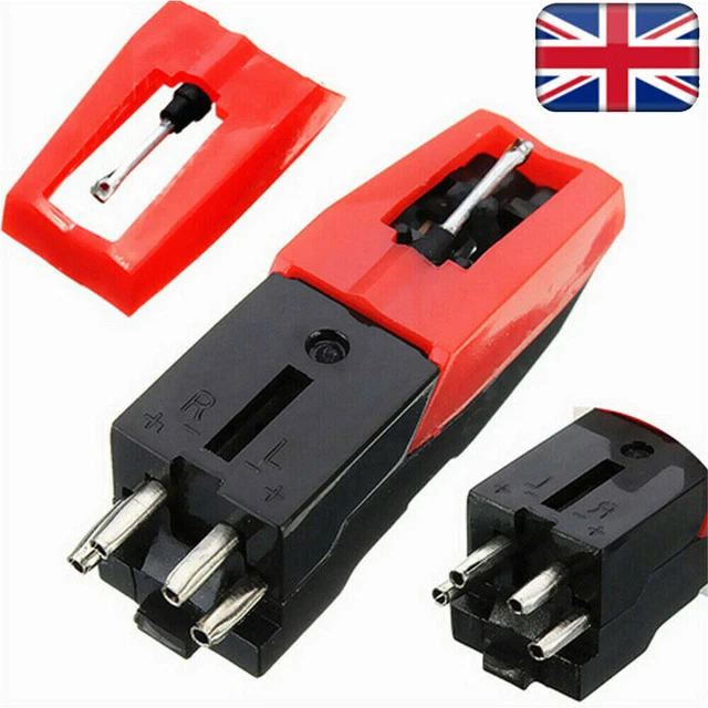 VINYL PHONO TURNTABLE Stereo Ceramic Cartridge Record Players Needle ...