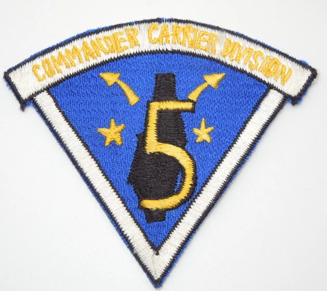 LARGE ORIGINAL US Navy Vietnam War Commander Carrier Division 7 Patch ...
