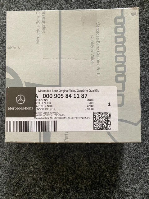 GENUINE PART. MERCEDES-BENZ NOx sensor A0009058411 £205.00 - PicClick UK