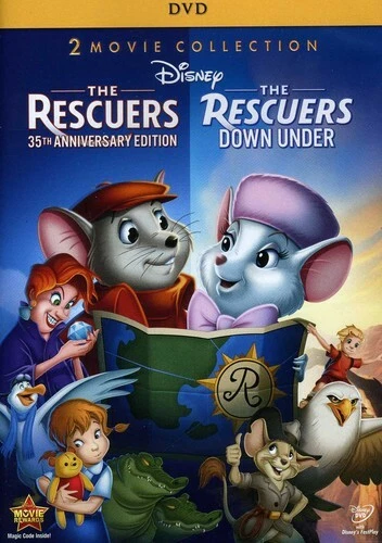 THE RESCUERS / The Rescuers Down Under (35th Anniversary Edition) [New ...