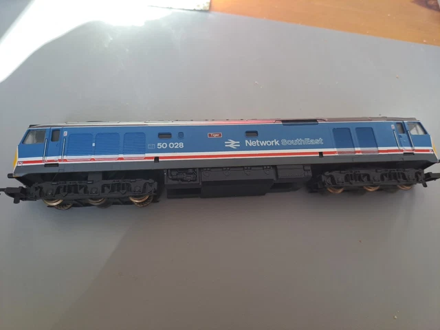 LIMA CLASS 50 028 "E NETWORK SOUTHEAST livery oo gauge £16.32 - PicClick UK