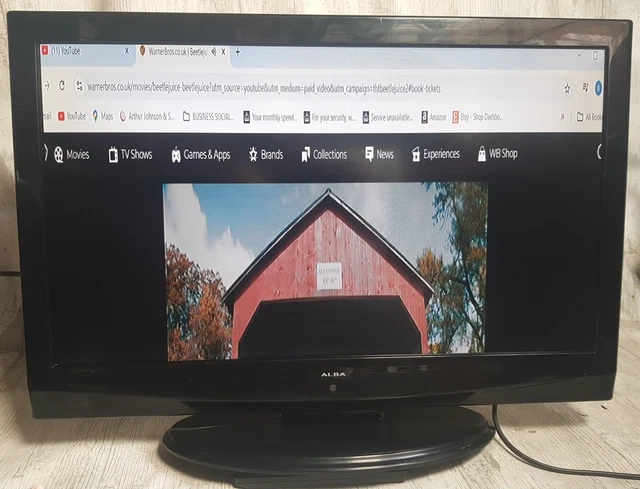 ALBA TV 22 Inch LCD22880HDF 22" HD Ready LCD Television With Freeview ...