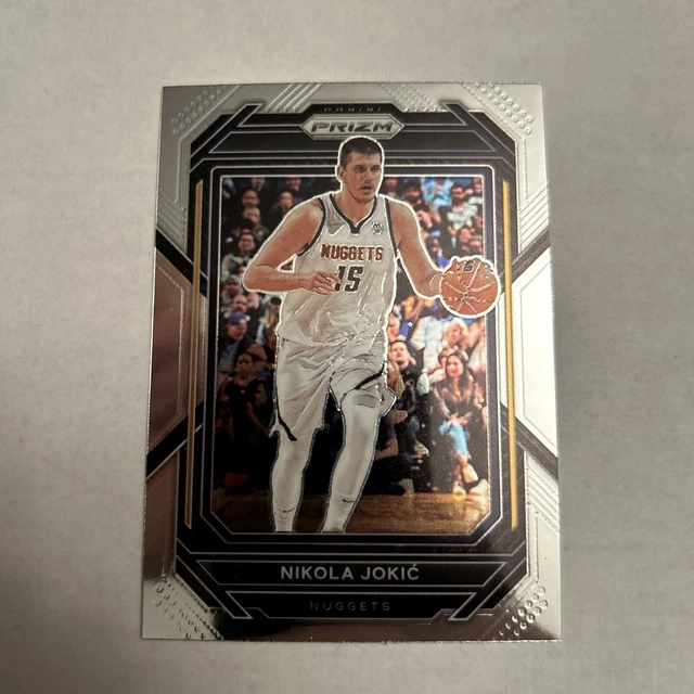 2022-23 PANINI PRIZM Basketball Nikola Jokic Card #39 Nuggets MVP ...