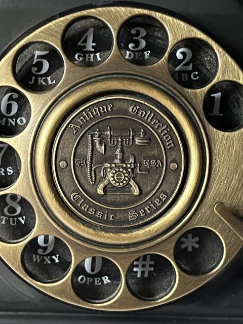 PARAMOUNT ELECTRONICS LTD Retro Vintage Telephone black.. £106.59 ...