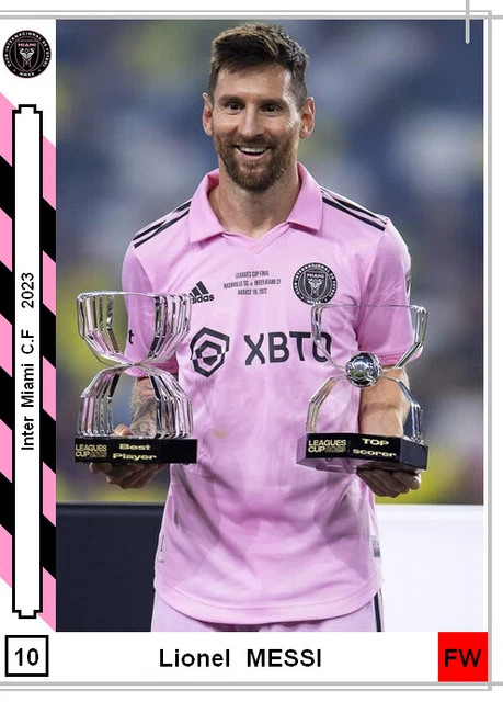 LIONEL MESSI Inter Miami - 2023 - 7 cards no panini (1) EUR 7,63 ...