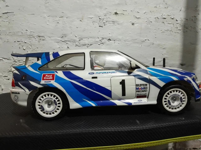 TAMIYA VINTAGE FORD RS Escort Cosworth Tiger Stripes rare 90s Car With ...