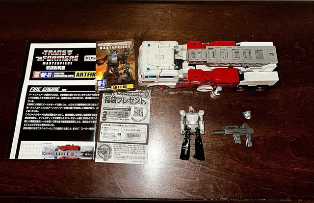 TRANSFORMERS MASTERPIECE ARTFIRE complete Takara MP-37 G1 Targetmaster ...