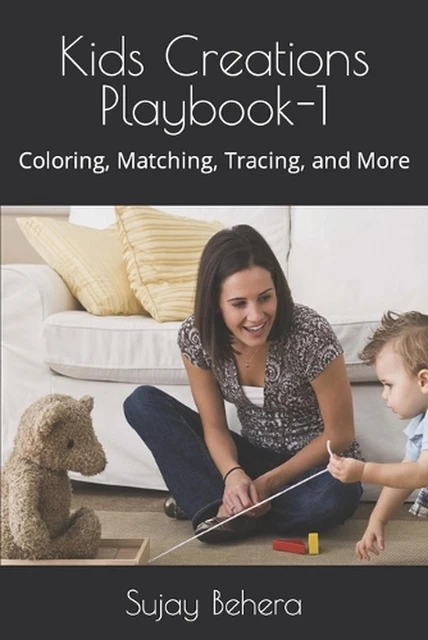KIDS CREATIONS PLAYBOOK-1: Coloring, Matching, Tracing, and More by ...