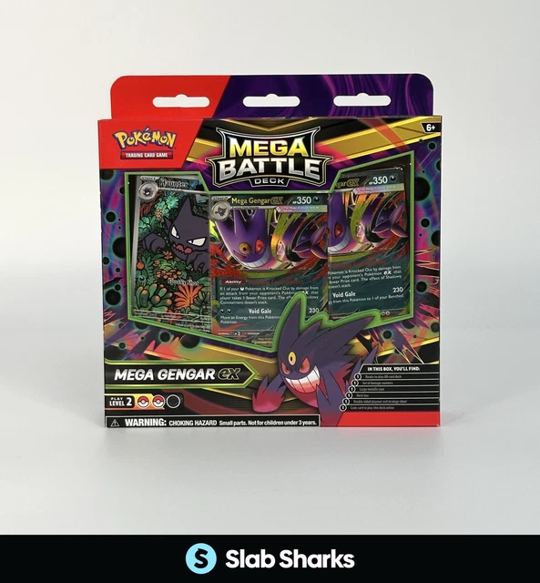 POKEMON TCG MEGA Battle Deck Mega Gengar Ex Sealed Box $34.00 - PicClick CA